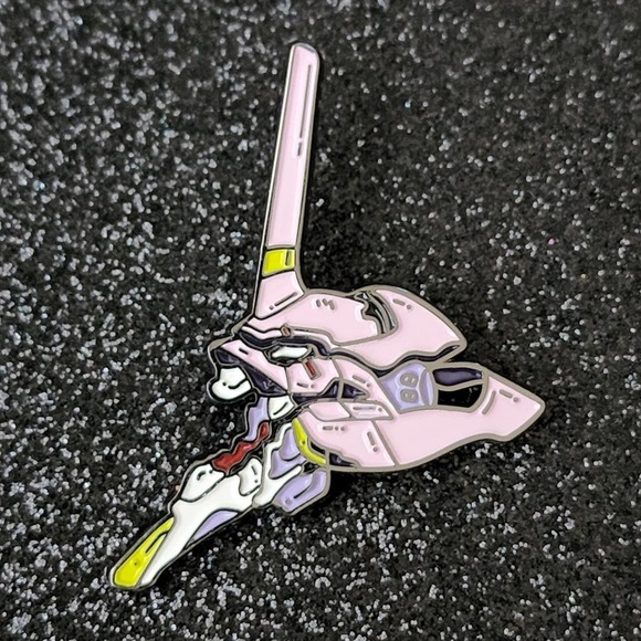 Boutique | Jewelry | 32 Evangelion Unit 0 Pink Head Mecha Robot Anime ...